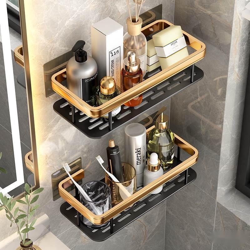 Bathroom Rack Shelf Toilet Rack Storage Rack Wall Hanging Rack Shelf ...