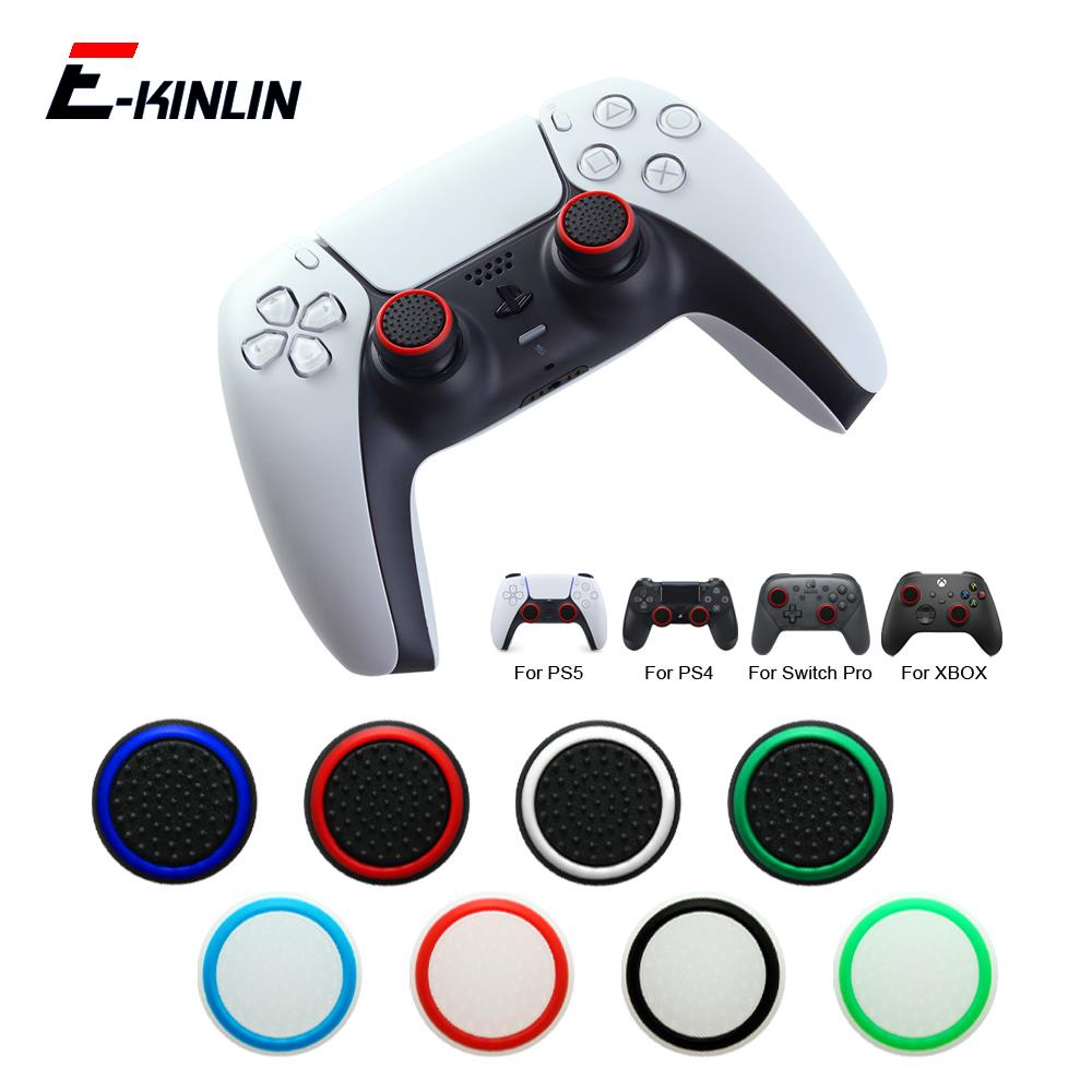 2pcs Glow Luminous Joystick Caps Controller Grips Case For Sony ...