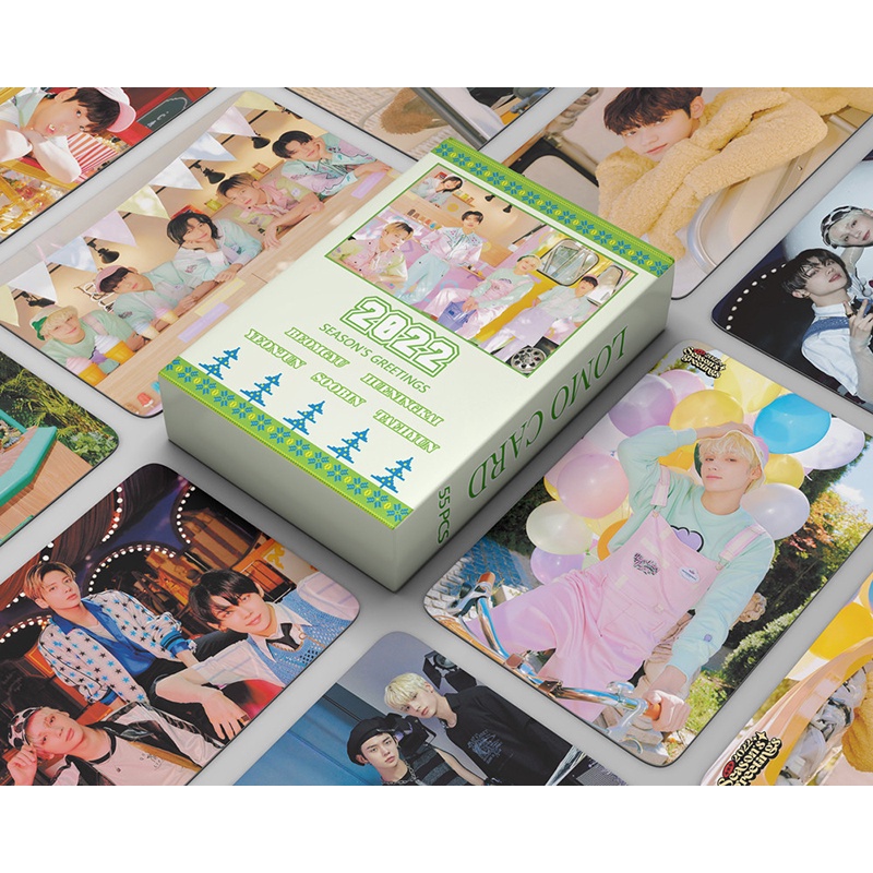 55pcs/box TX-T Photocards 2022 season's greetings Album LOMO Card Postcard ((In STOCK) Kpop fan ...