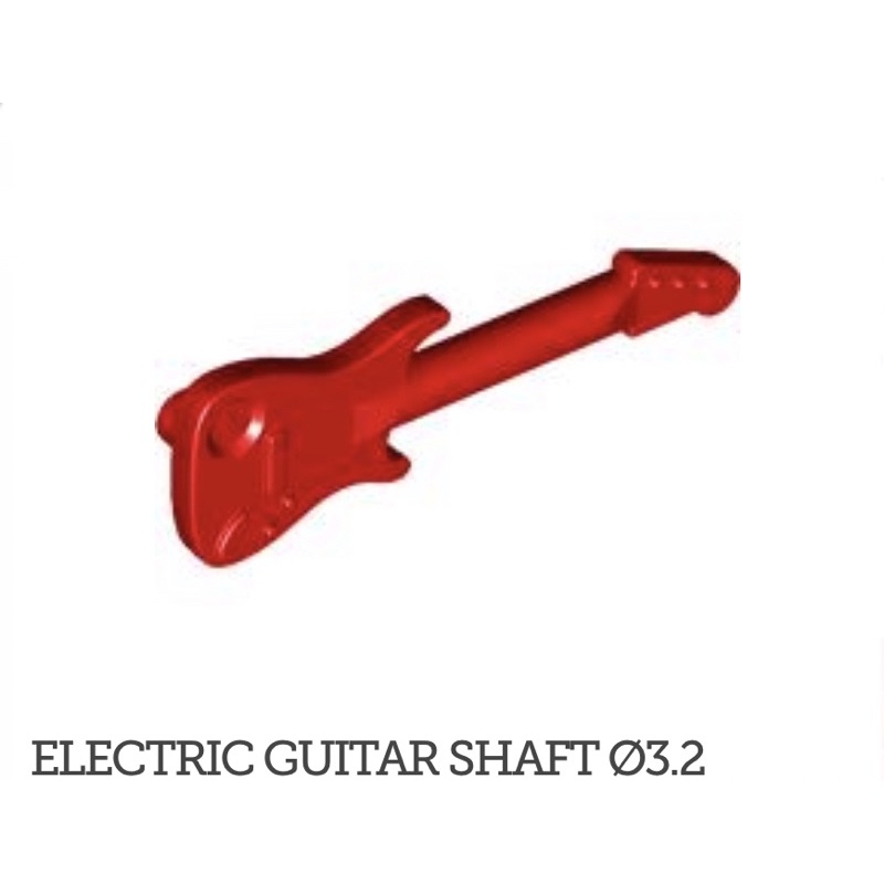 Lego part Electric guitar | Shopee Singapore