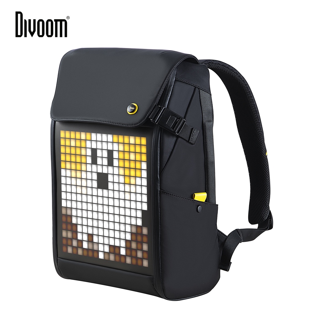 Divoom Pixoo Pixel Smart Backpack APP Control LED Pixel Screen Freely ...