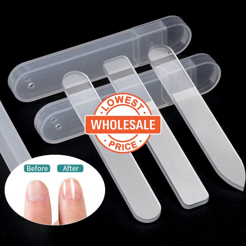 [Wholesale] 1Pc Pack DIY Professional Nano Glass File Buffer Nail Art ...