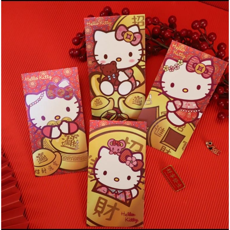Hello Kitty 2024 CNY Red Packets Ang Pow Ang Bao 红包封 | Shopee Singapore