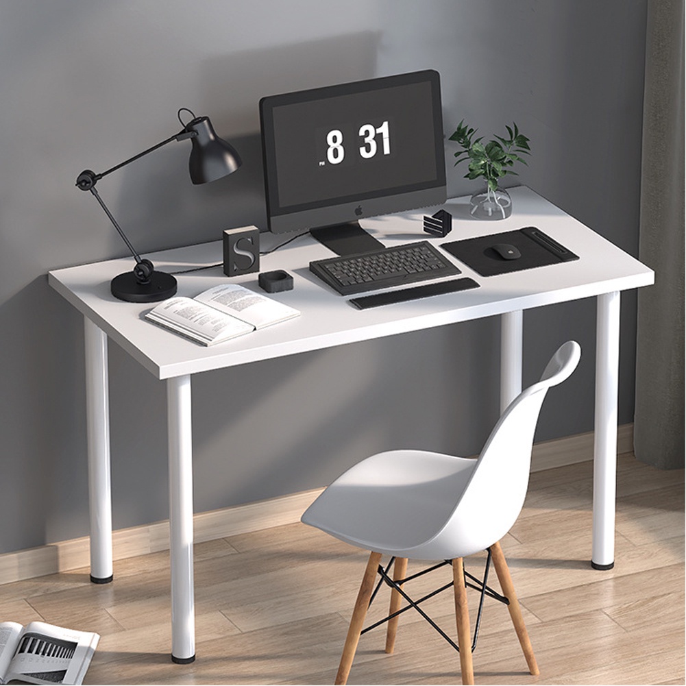 (JIJI.SG) Lindsey Table in White / Minimalist / Home Furniture / Study ...