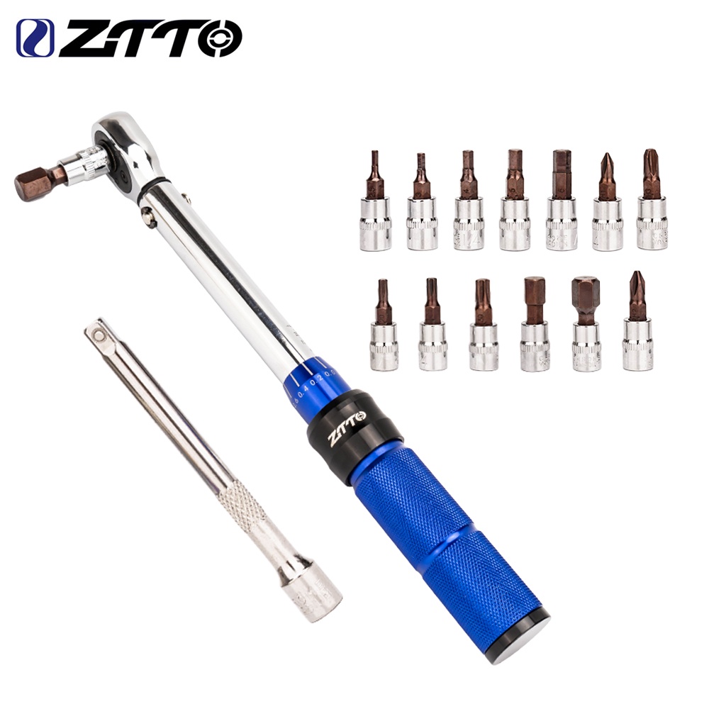 ZTTO MTB Road Bike Mountain Bicycle Preset Torque Wrench 2Nm to 24Nm ...