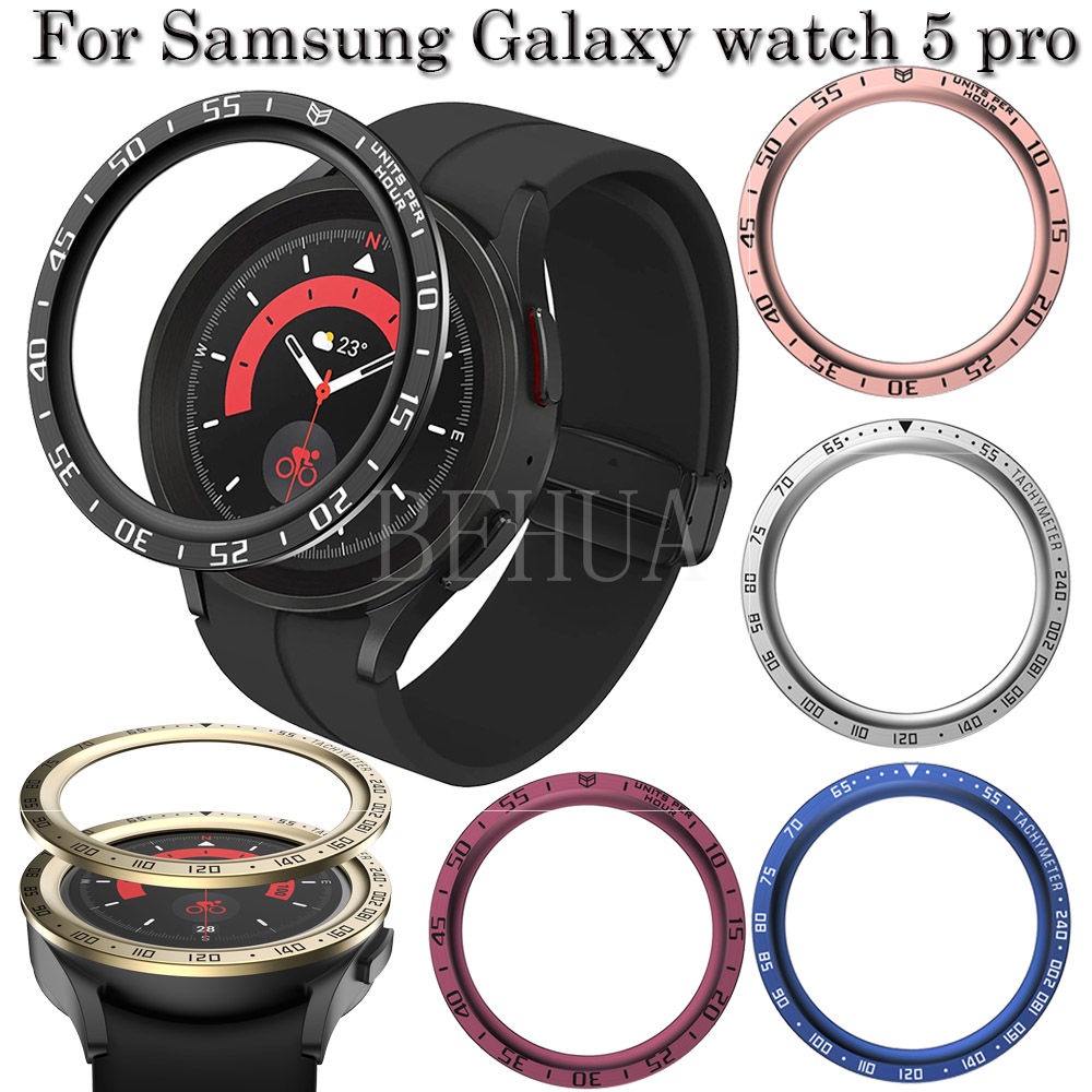 Bezel Ring Stainless Steel Cover For Samsung Galaxy watch 5 Pro 45mm ...