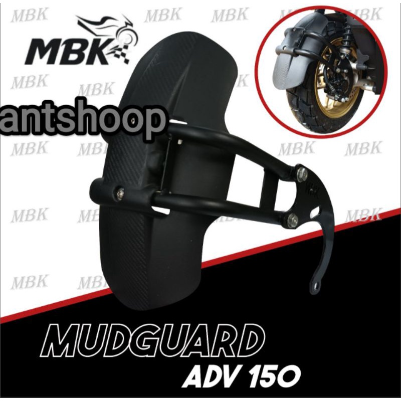 Mudguard Rear Fender Anti Splash Mud HONDA PCX 160 ADV 150 VARIO 160 ...