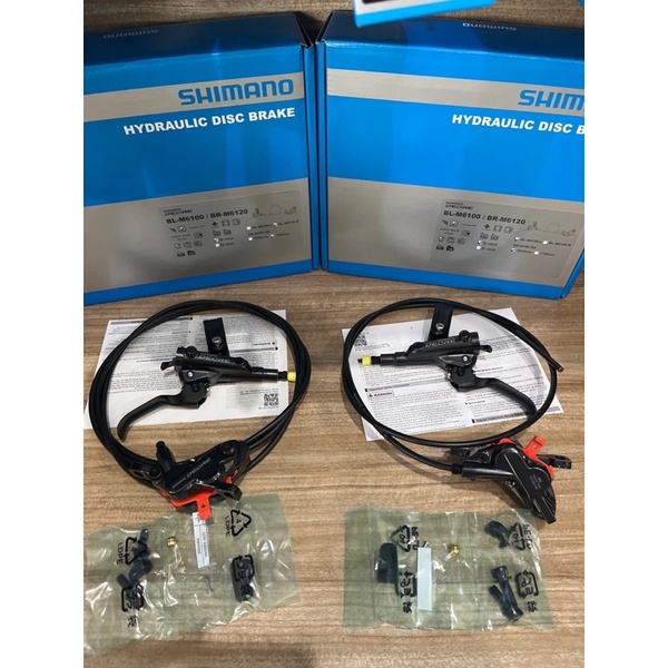Shimano Deore M6120 4 piston Hydraulic Brake | Shopee Singapore