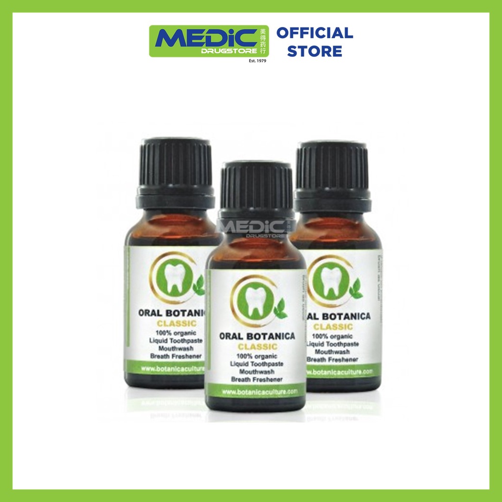 [Bundle of 2] Oral Botanica Classic Organic Liquid Toothpaste 15ml - By ...