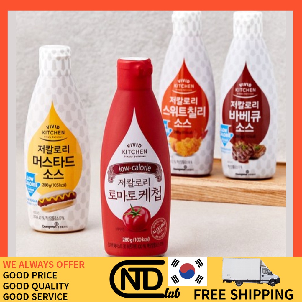 { Vivid Kitchen} low calorie , No sugar sauce {Tomato ketchup , mustard ...