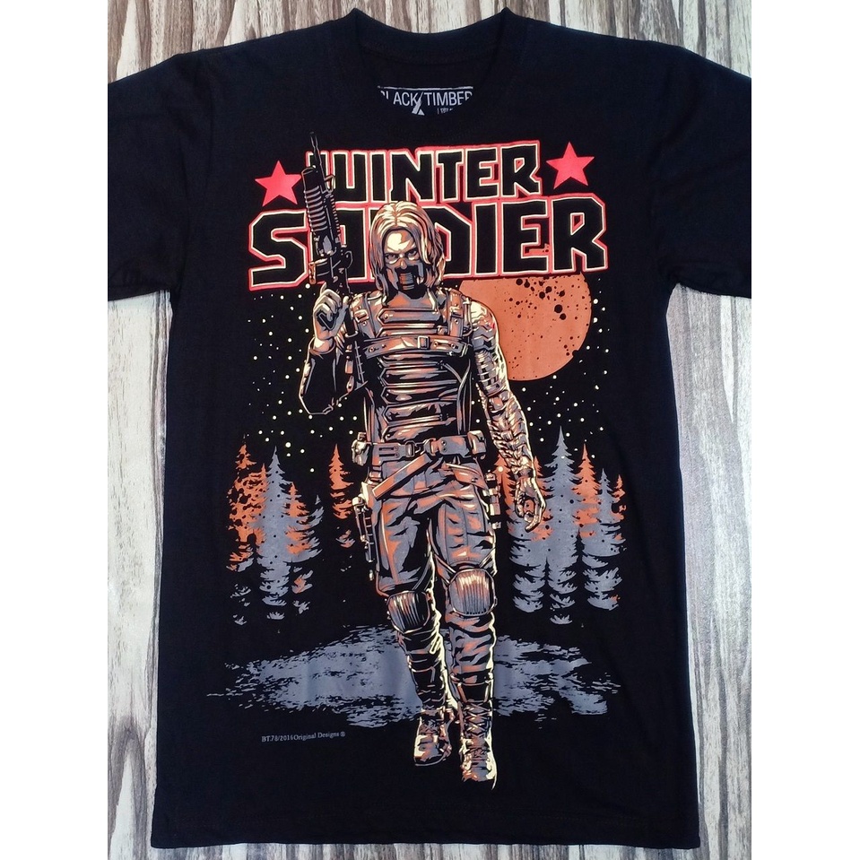 BT78 WINTER SOLDIER BUCKY BARNES MARVEL UNIVERSE AVENGERS SUPERHERO ...