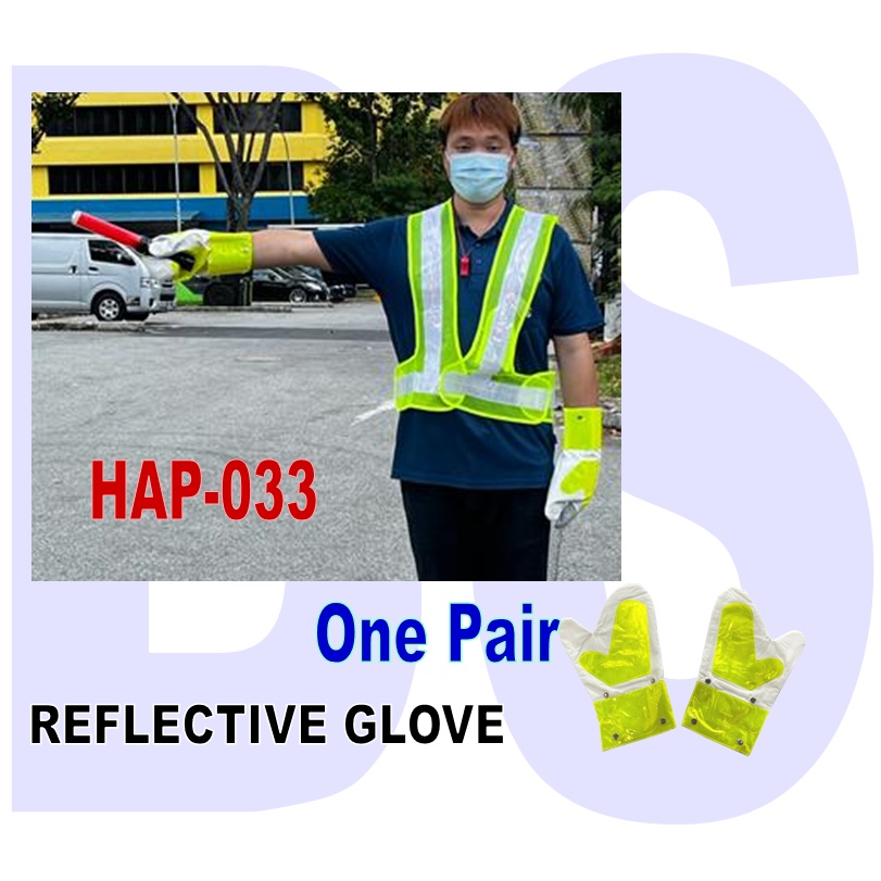 Traffic Control Glove. Reflective Glove. Reflective Traffic Glove ...