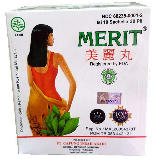 Merit Natural Body Slimming (1BOX) | Shopee Singapore