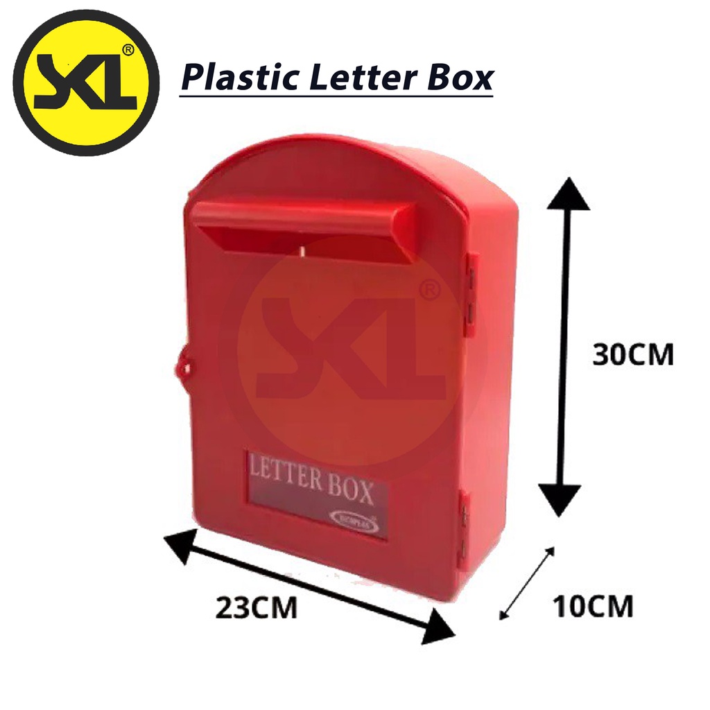 Pvc letter box /Peti surat plastik | Shopee Singapore