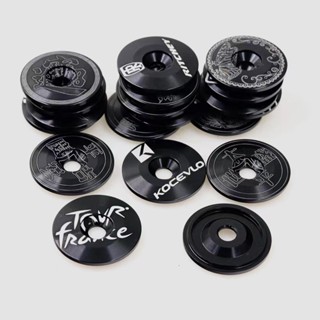 KOCEVLO Aluminum Bicycle Stem Headset Top Cap 28.6mm 1 1/8" Steerer ...