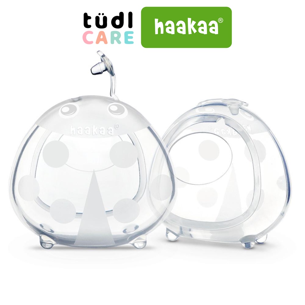 Haakaa Ladybug Silicone Breast Milk Collector - 40ml & 75ml | Shopee ...