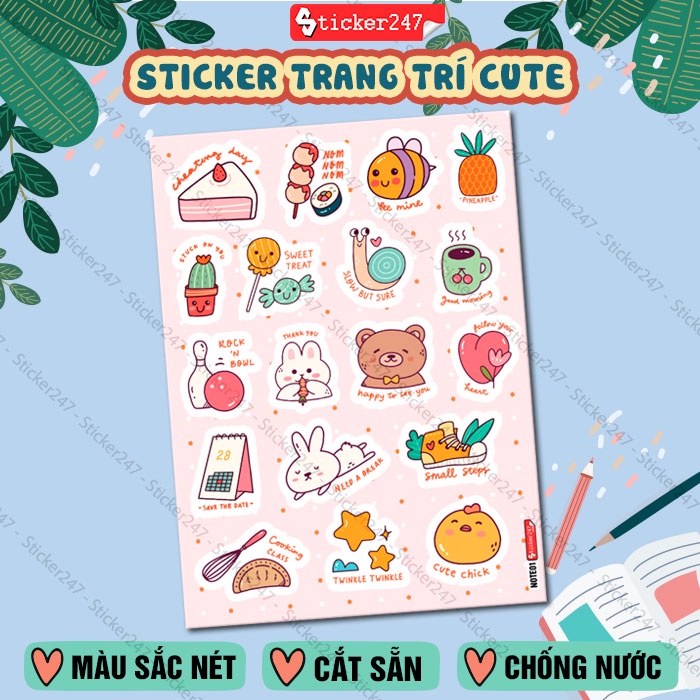 Cute Freeship Stickers Cute Stickers Small Size Stickers for Phones ...