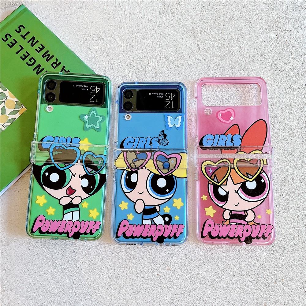 Z Flip 5 Designed For Samsung Galaxy Z Flip 4 Powerpuff Girls Case ...