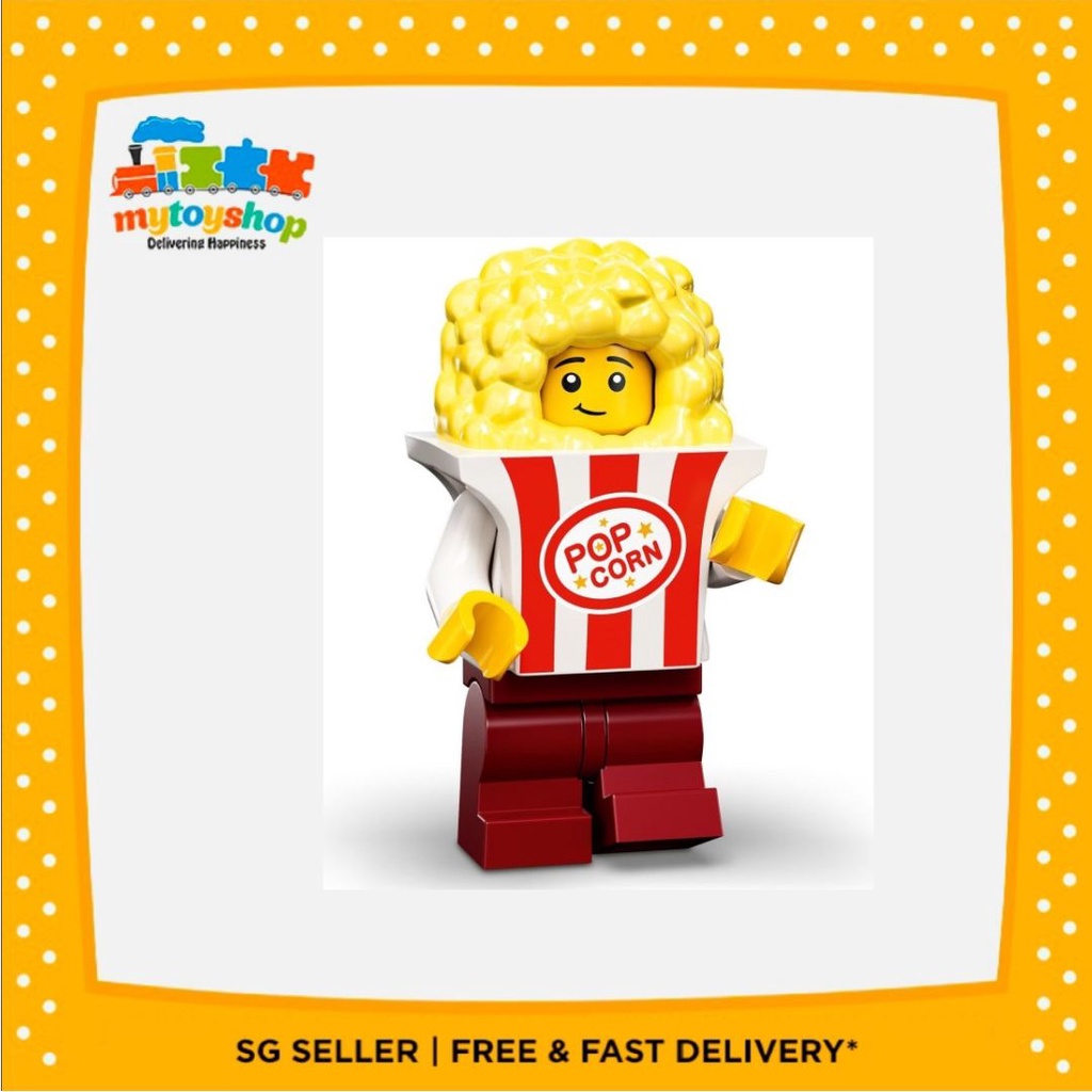 LEGO 71034 Popcorn Costume Minifigure | Shopee Singapore