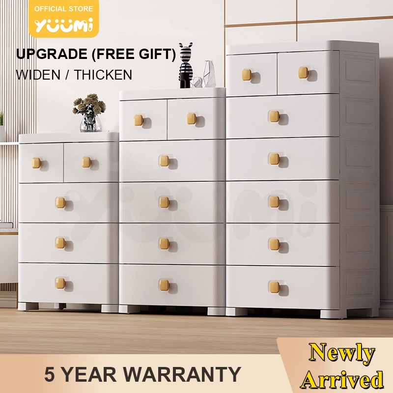 YUUMI Durabox Cabinet Drawer Megabox Plastic Wardrobe Storage Box For ...