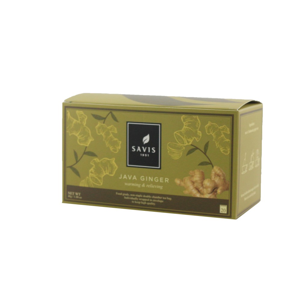 SAVING TEA JAVA GINGER TEABAG 20 | Shopee Singapore