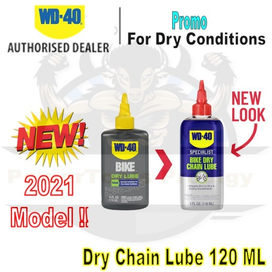 WD-40 BIKE DRY CHAIN LUBE 118ML | Shopee Singapore