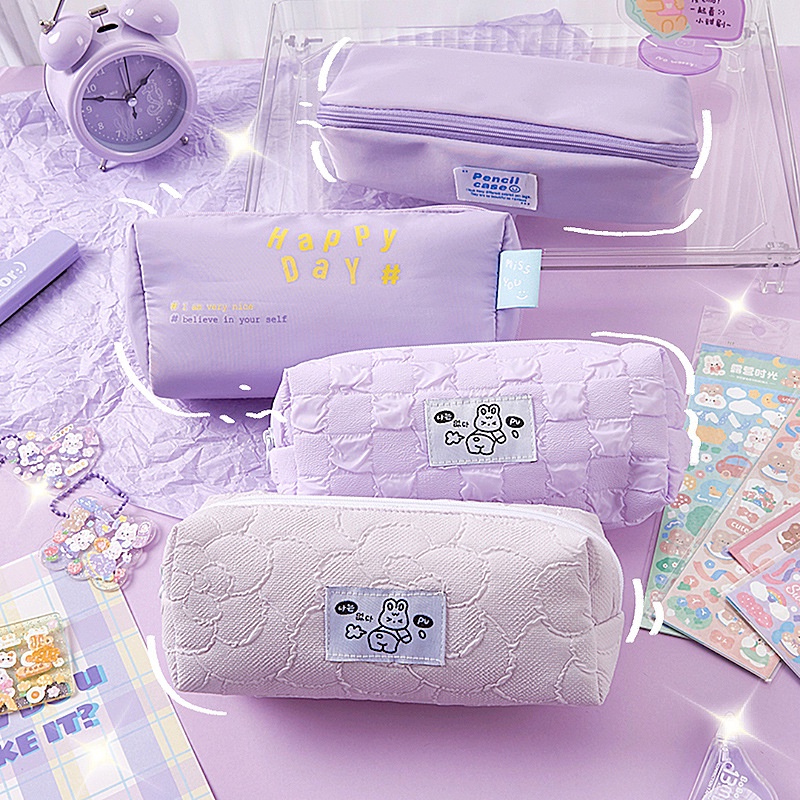Dream Purple Pencil Case Collection Students School Season Must-Have ...