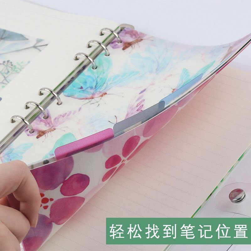 Divider Binder Divider Binder A6 Ring 6 A5 Marker Notes | Shopee Singapore