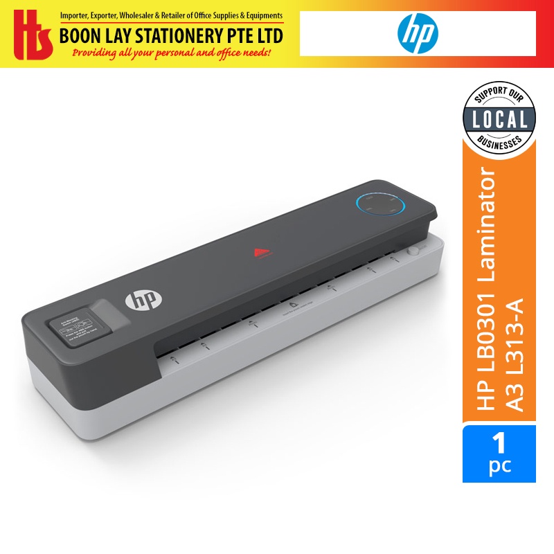 HP LB0301 Hot/Cold Laminating Machine A3 | Shopee Singapore