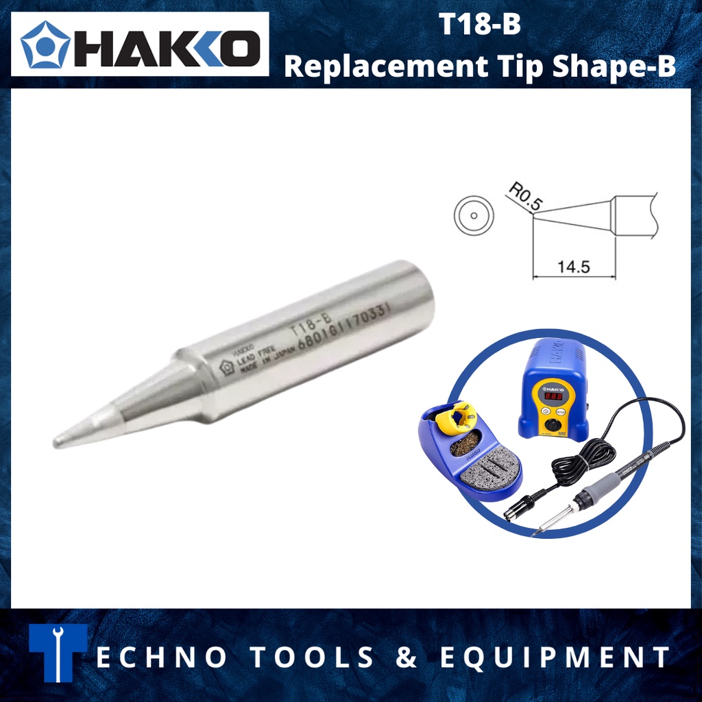 HAKKO Replacement Parts for FX-888D Digital Soldering Station ( T18 ...