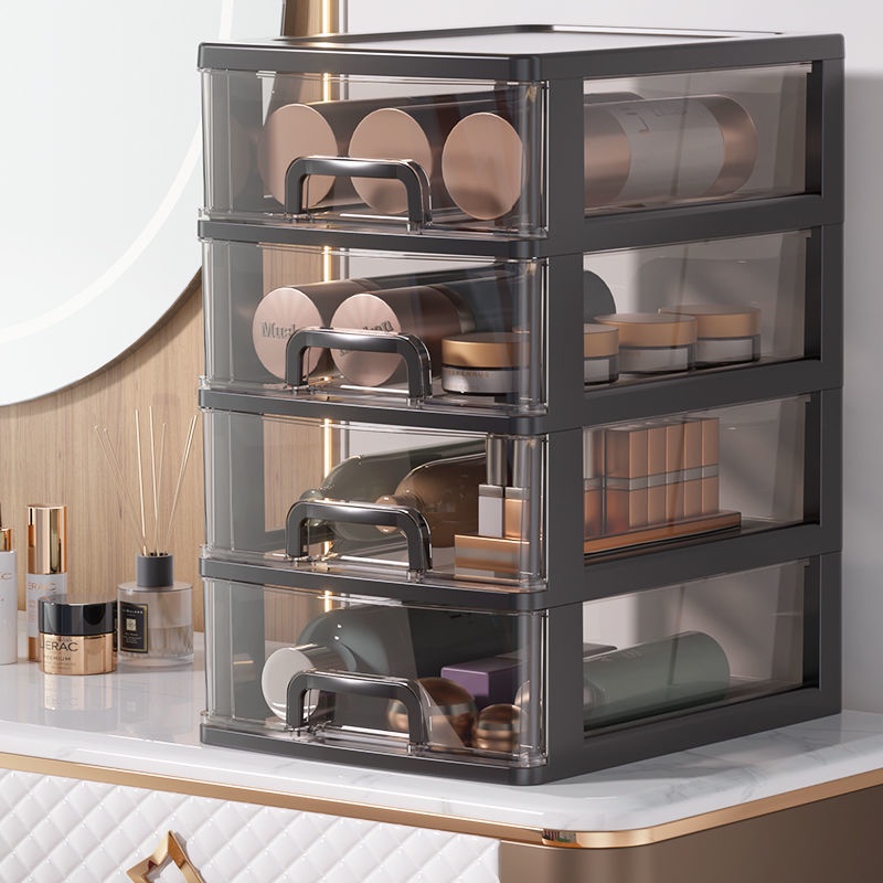 Desktop Storage Rack desktop storage box table top finishing cabinet ...