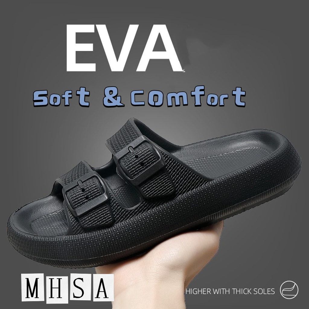 4CM TEBAL Selipar Unisex / Selipar Lelaki / Selipar Wanita / Men Sandal ...