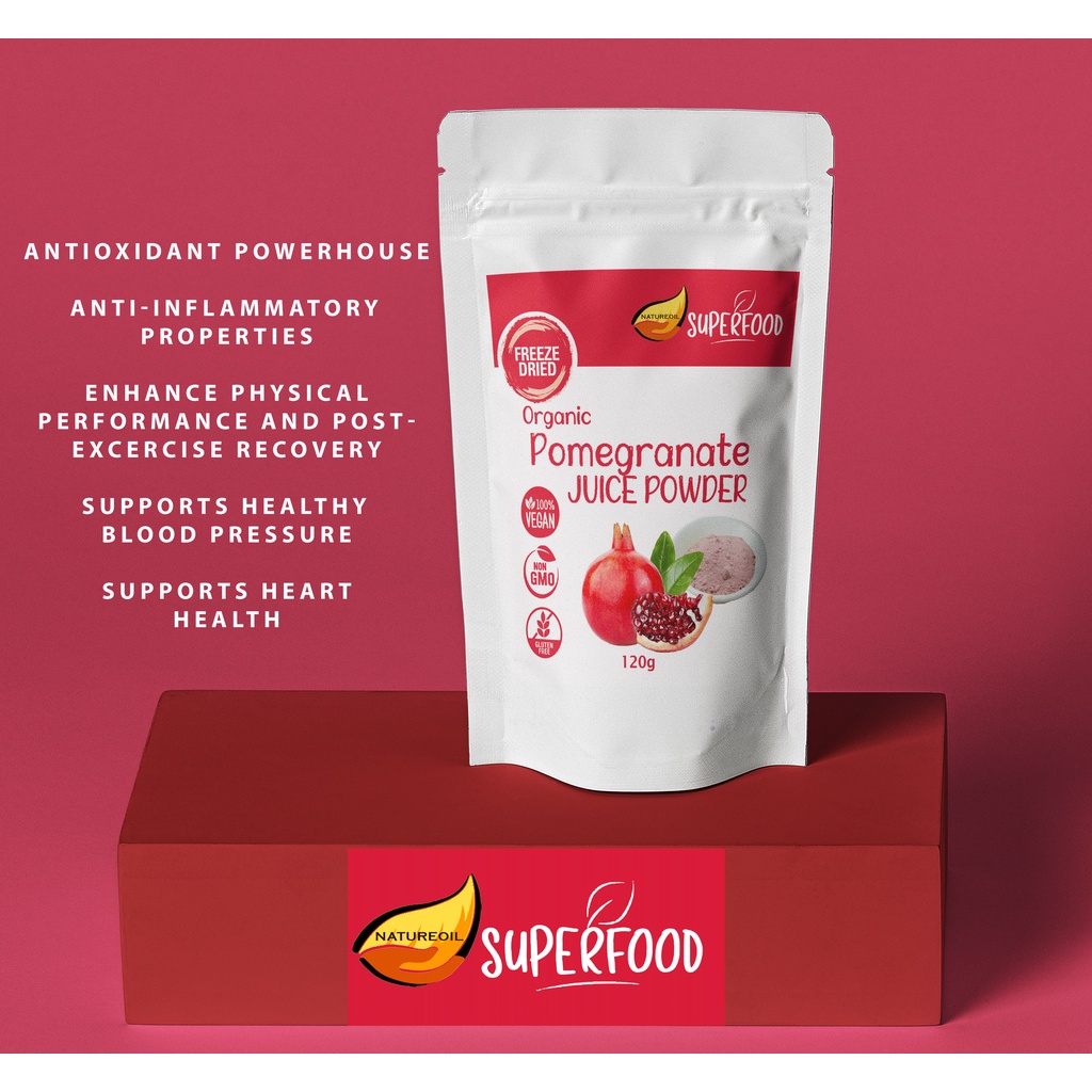 Pomegranate Freeze Dried Juice Powder | Shopee Singapore