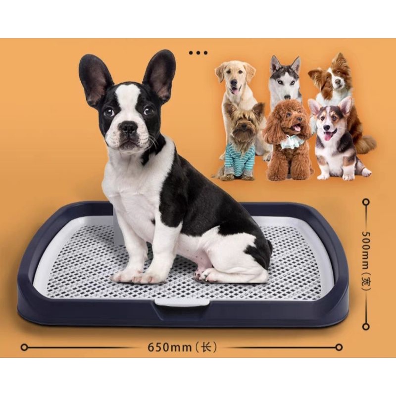 [50% OFF] 65CM Extra Large size dog pee tray litter pan with removable ...