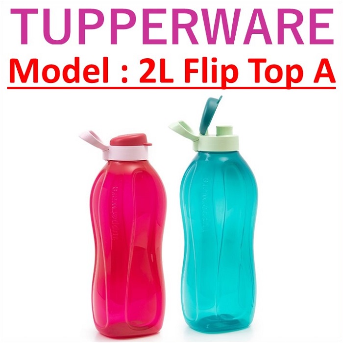 Tupperware 2L Flip Top Water Bottle A | Shopee Singapore