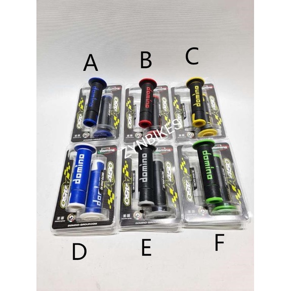 DOMINO MOTORCYCLE HANDLE GRIP A450 YAMAHA SNIPER 150 SPARK 135 AEROX ...