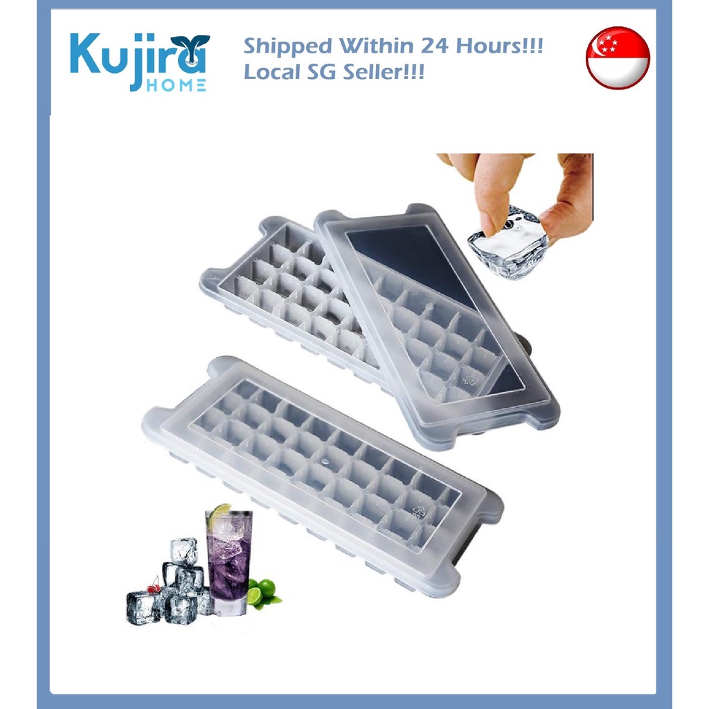 Kujira Homes - Premium Quality Food Grade Silicone 24/36 Slot Ice Cubes ...
