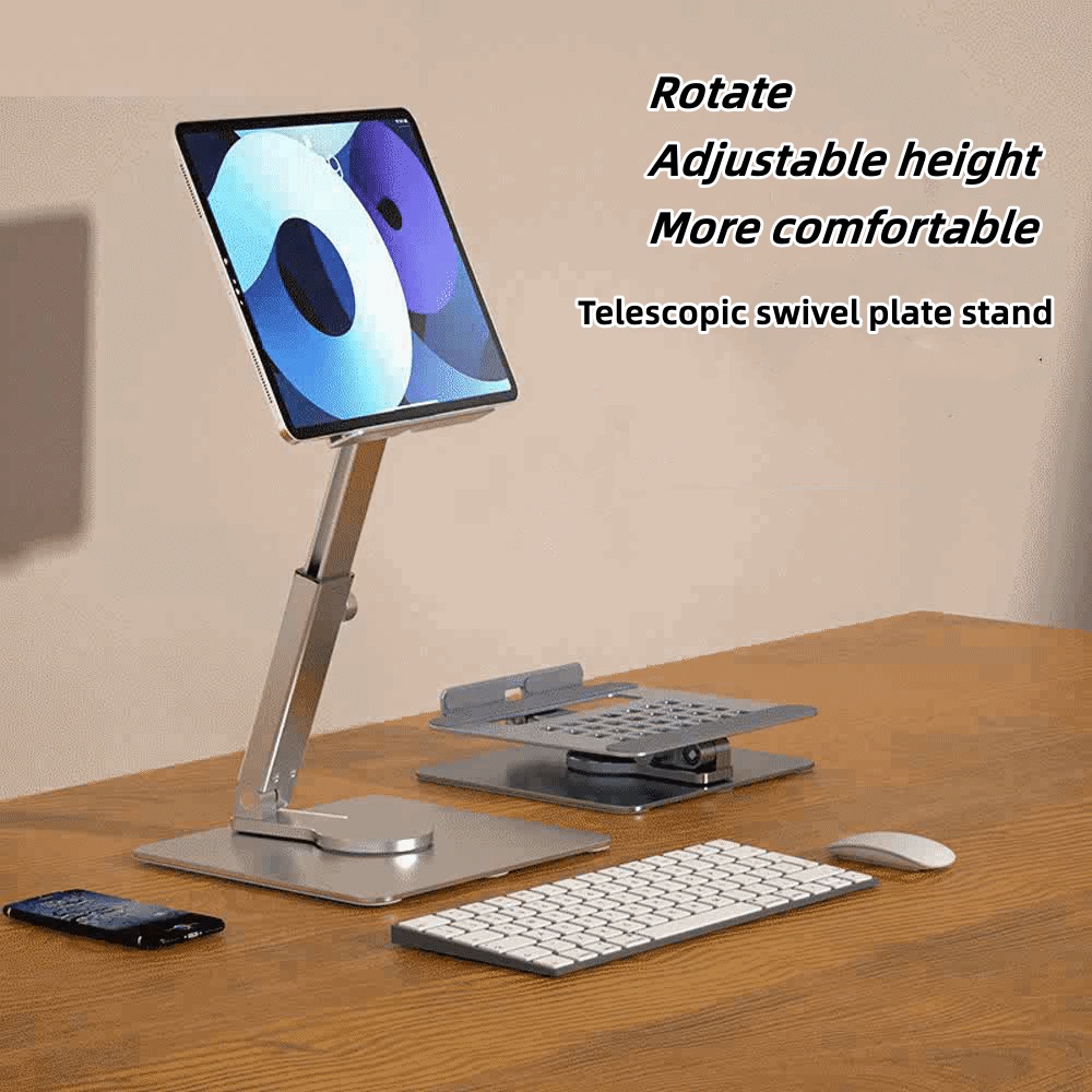 Metal Retractable Tablet Stand Portable Laptop Stand Adjustable Ipad ...