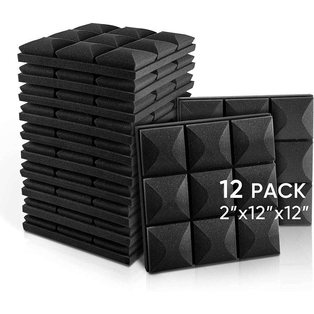 Kujira Homes - 6/12/24 Pcs Mushroom Shape Acoustic Sound Proof Absorb ...