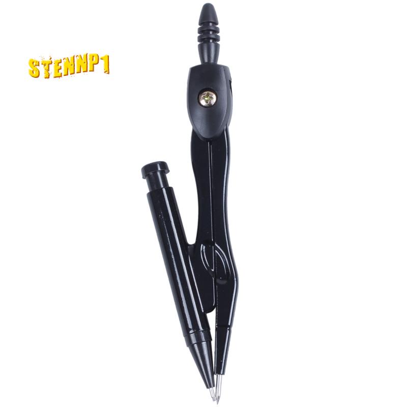 Student Black Metal Mechanical Pencil Drawing Compasses | Shopee Singapore