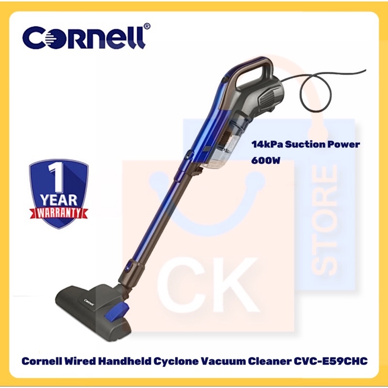 Cornell Wired Handheld Cyclone Vacuum Cleaner CVC-E59CHC (1 Year ...