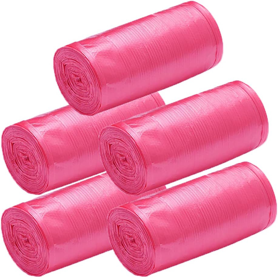 5 Rolls Disposable Garbage Bags Eco-Friendly Trash Bag for Home Waste ...