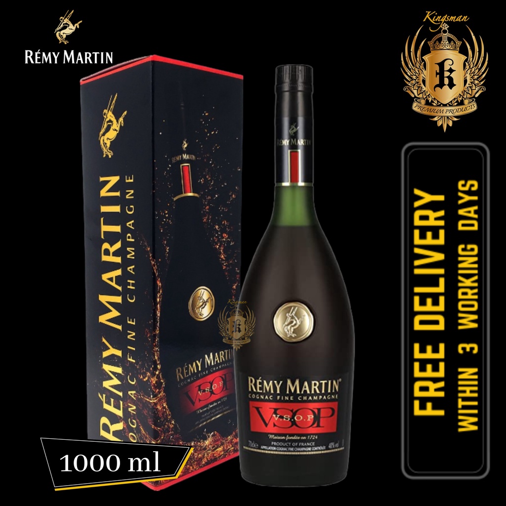 Remy Martin VSOP 1 Litre (With Box) | Shopee Singapore