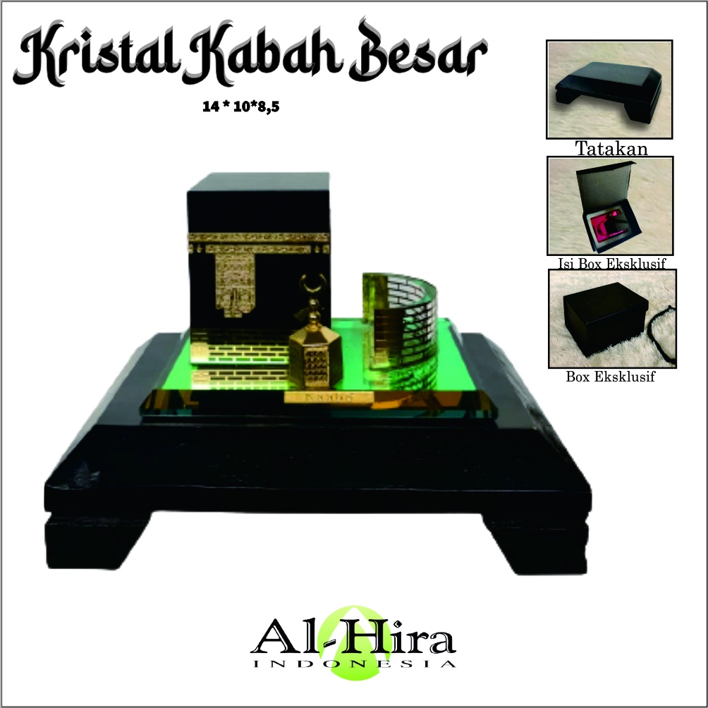 Miniature Crystal Kaaba Beautiful Big Size | Shopee Singapore