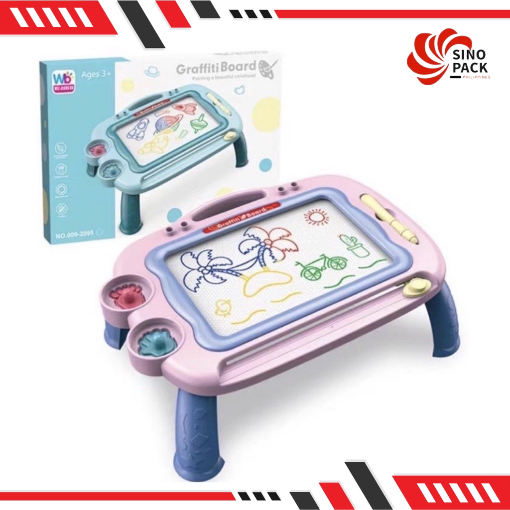Baby Large Color Magnetic Drawing Board Children's Magnetic Force ...