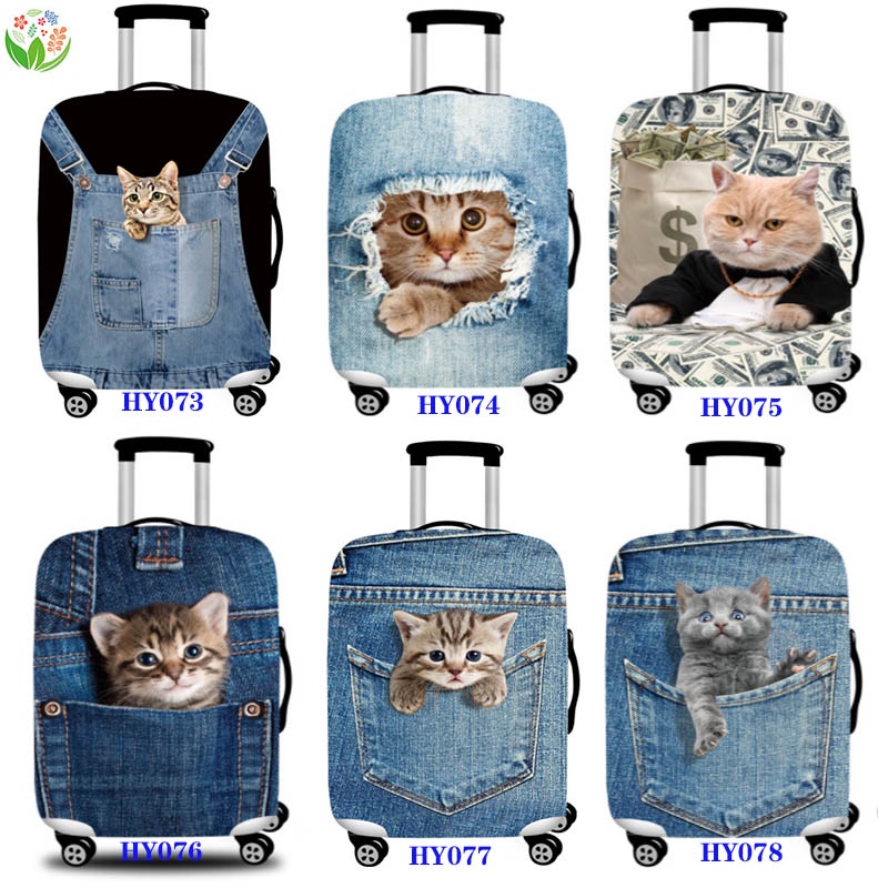 HY073-78 Ready Stock Latest Luggage Protector Thick Elastic Luggage ...