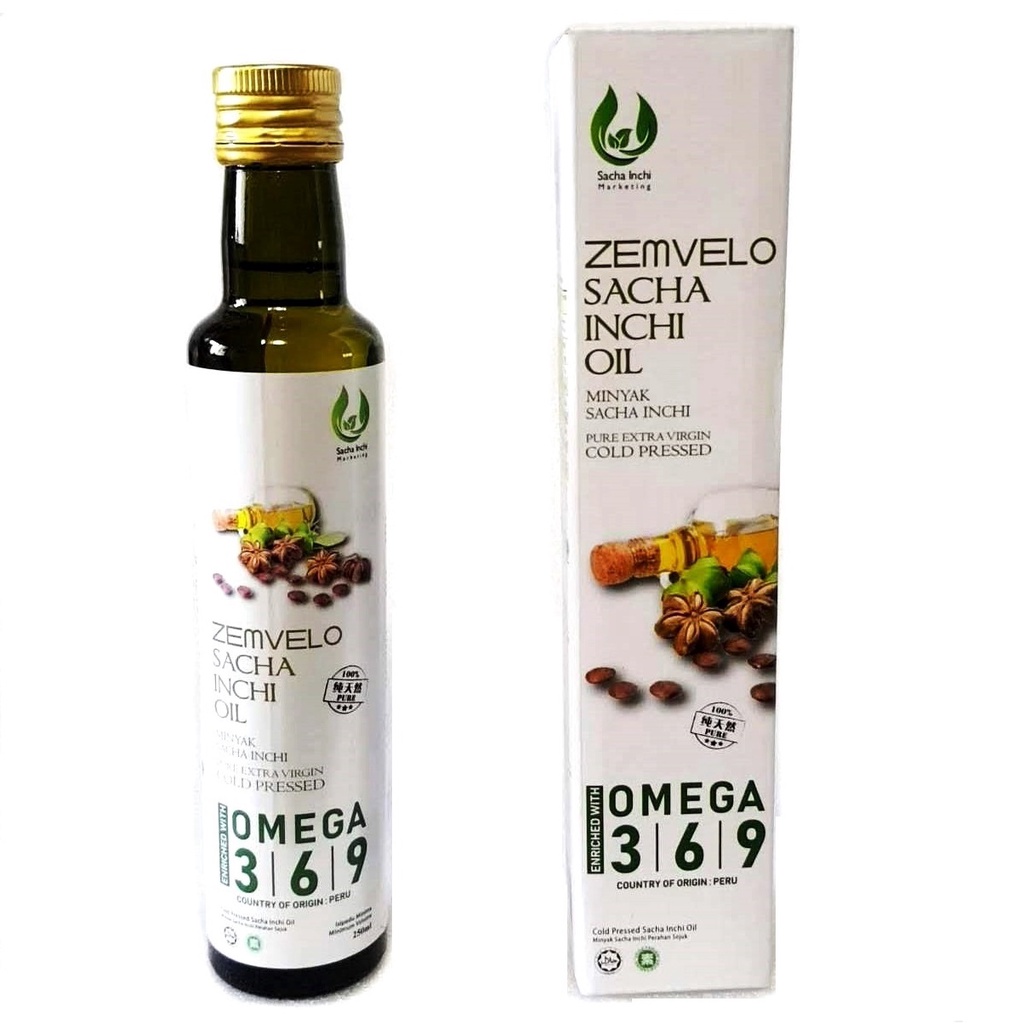 Official Store ZEMVELO Sacha Inchi Oil 250ml | Shopee Singapore