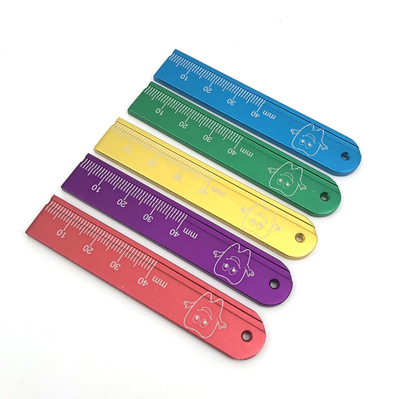 Aluminium Dental Endo Rulers Span Measure Scale Finger Rulers Dentalt ...