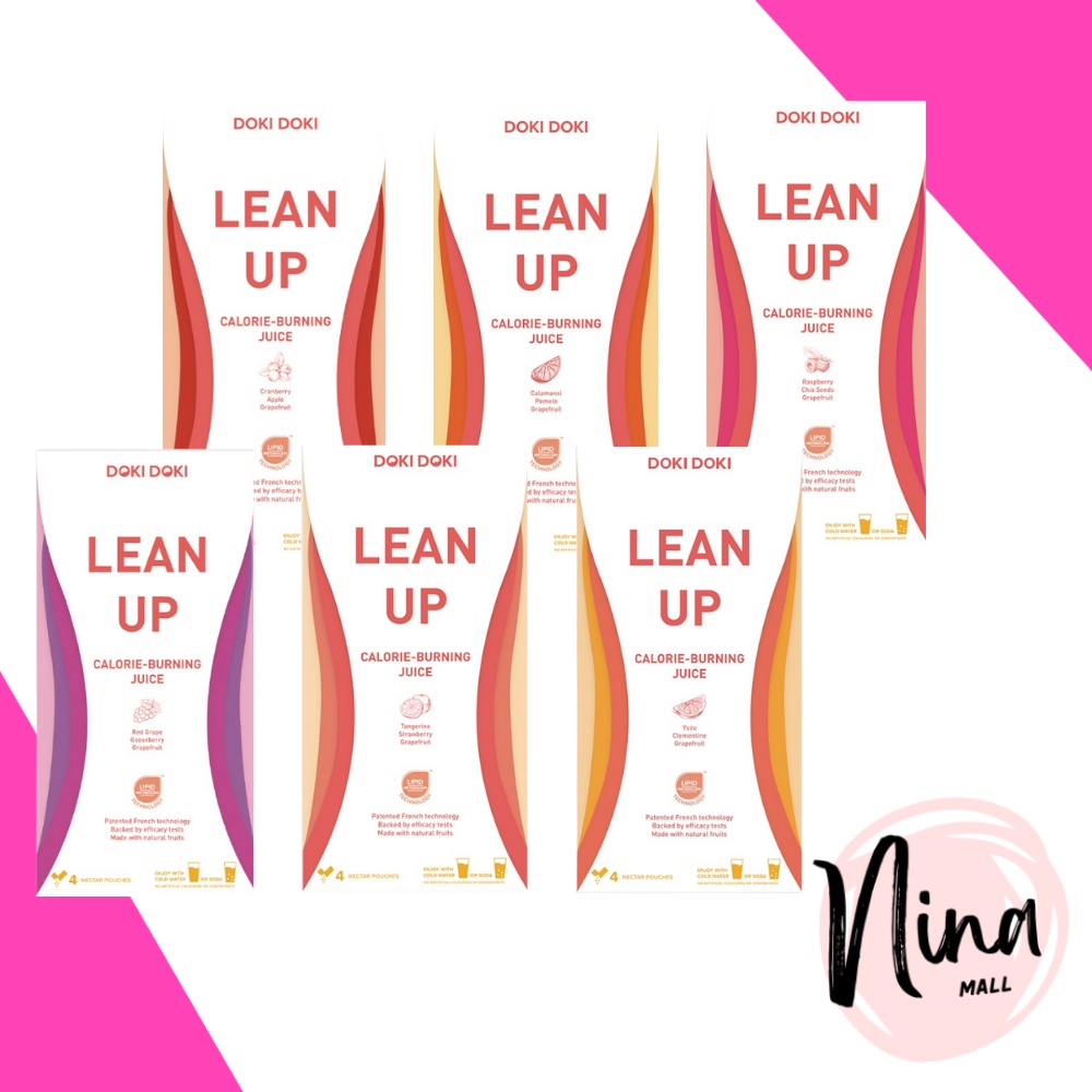 [SG l Authentic] Doki Doki Lean Up Calorie Burning Juice l Clinically ...
