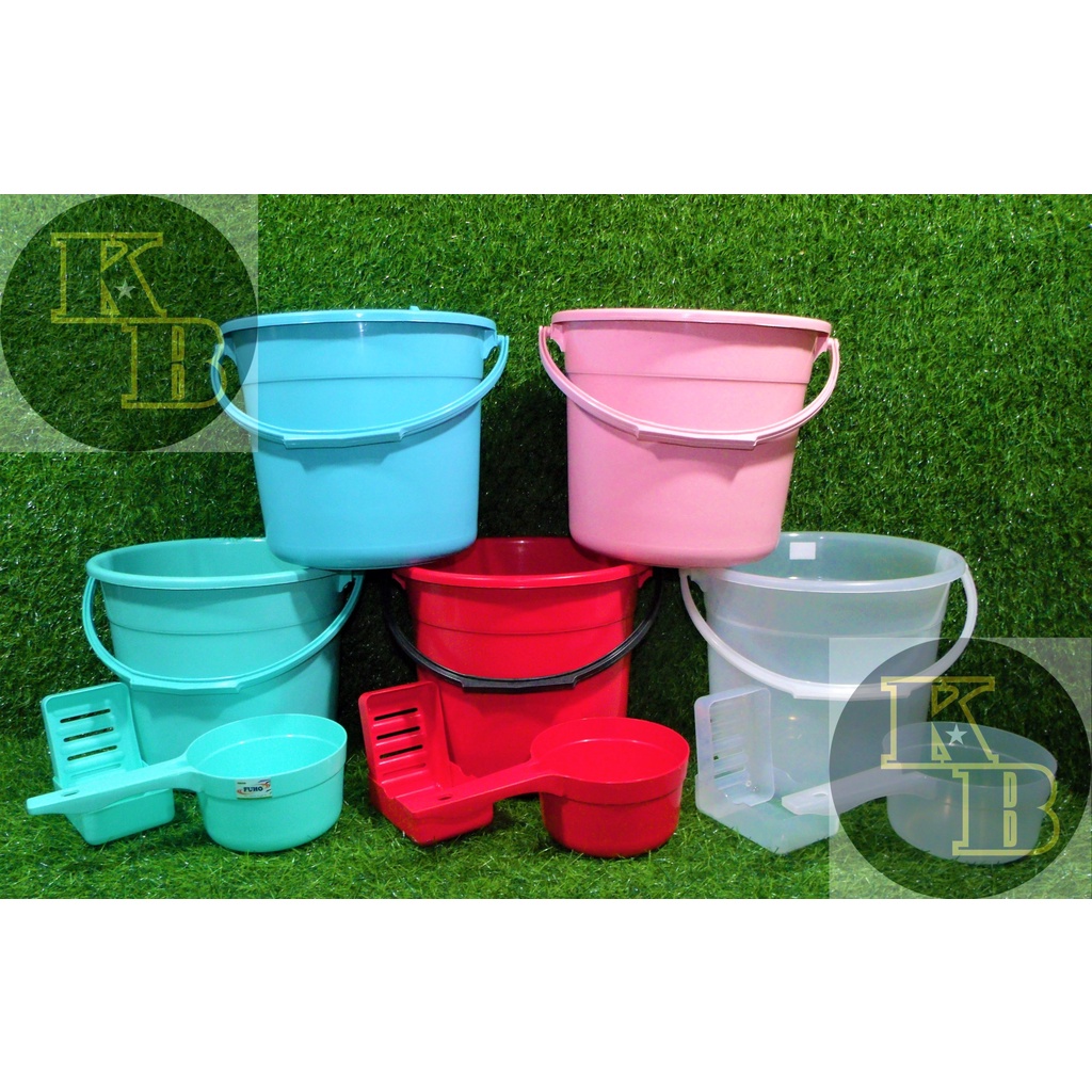 611 Fuho SHOWER SET (Water Dipper, 2.5 Gallon Pail & Soap Case ...